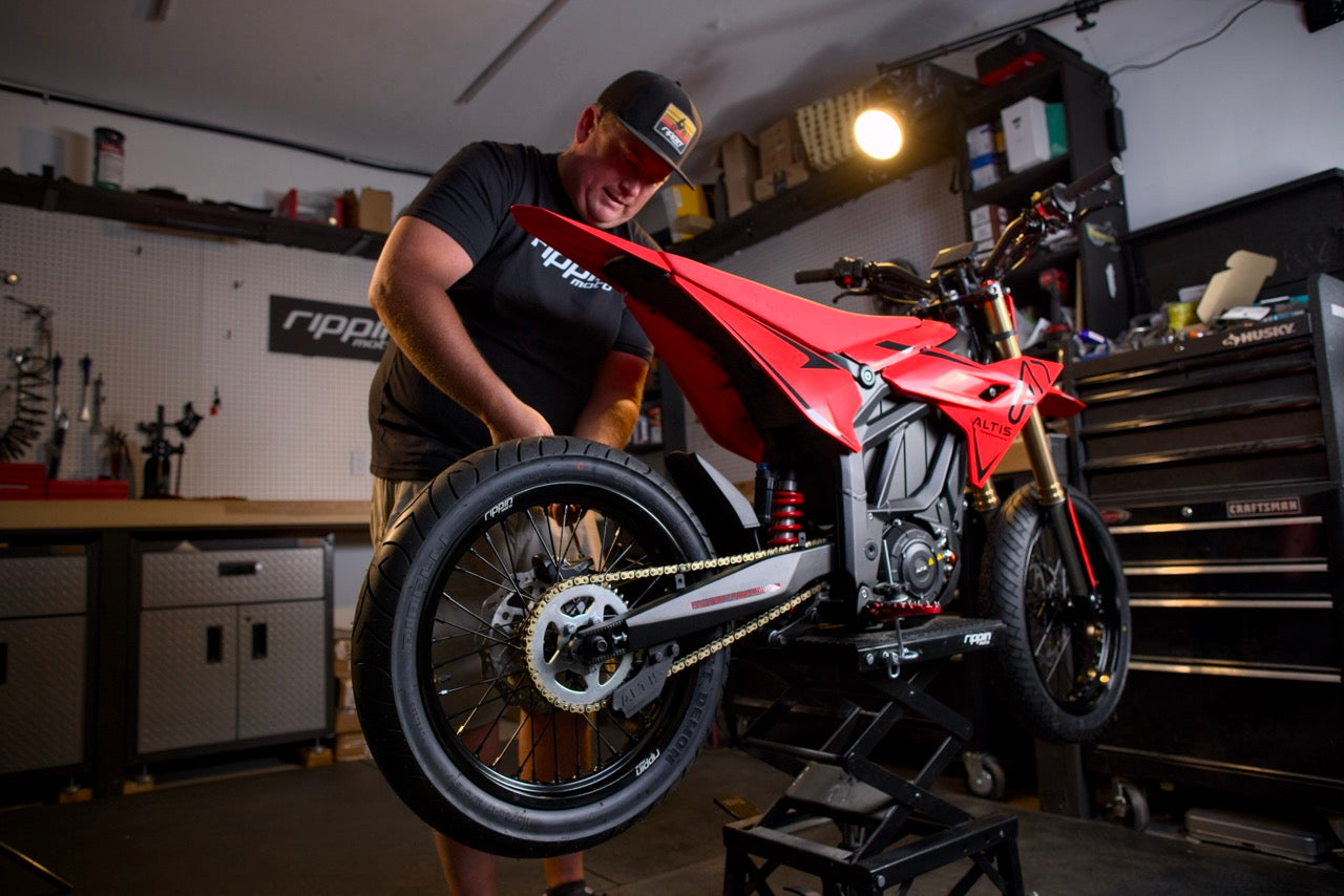 E-Moto Off-Road and Supermoto Wheelsets for Surron, E-Ride, Altis ...