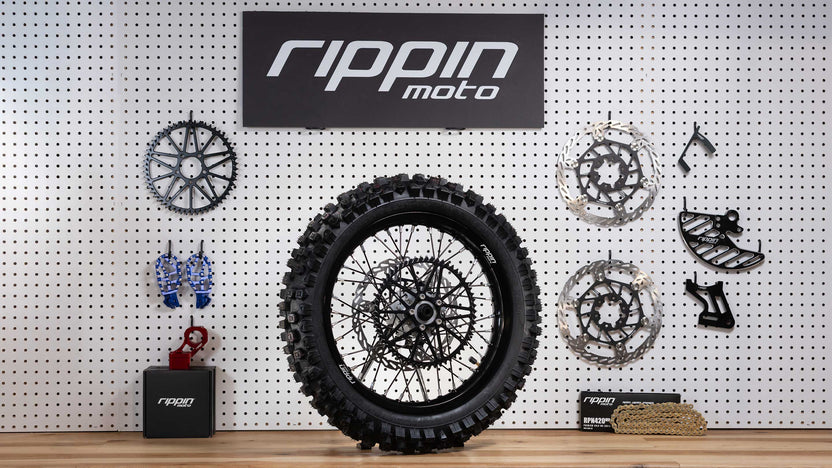 Rippin Moto 14 Pack Spoke Wheel Weight Kit For Motorcycles