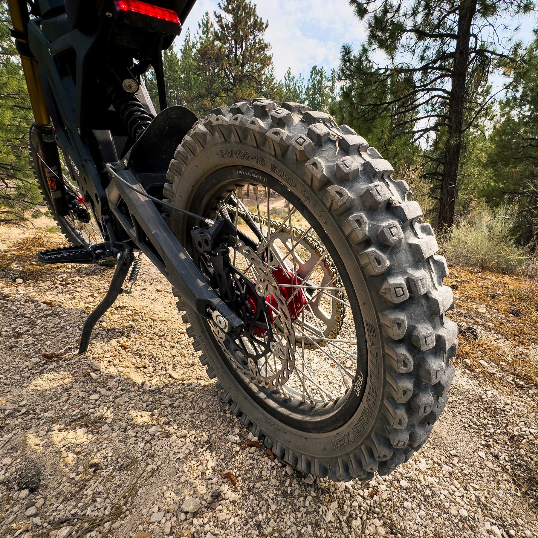 16" Blackline Rear Wheel (Off-Road) for Surron LBX & E-Ride PRO SS 2.0 ...