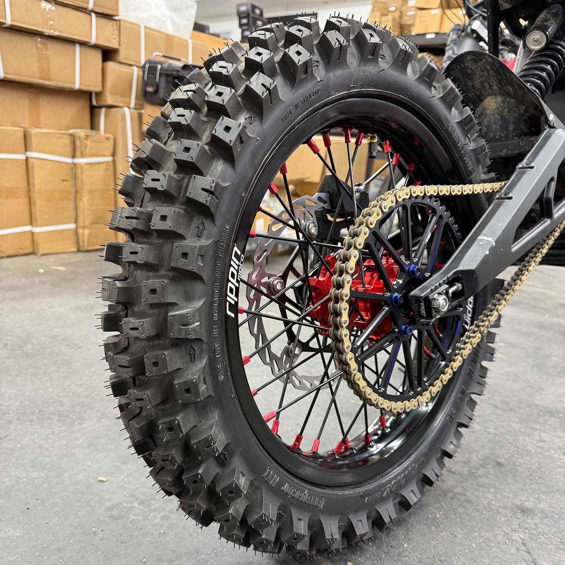 E-Moto Off-Road and Supermoto Wheelsets for Surron, E-Ride, Altis ...
