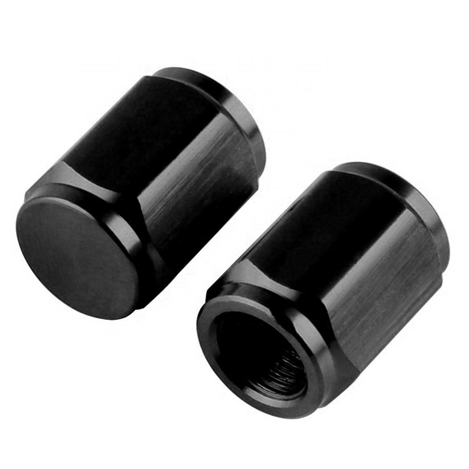 CNC Valve Stem Caps – Red – Rippin Moto