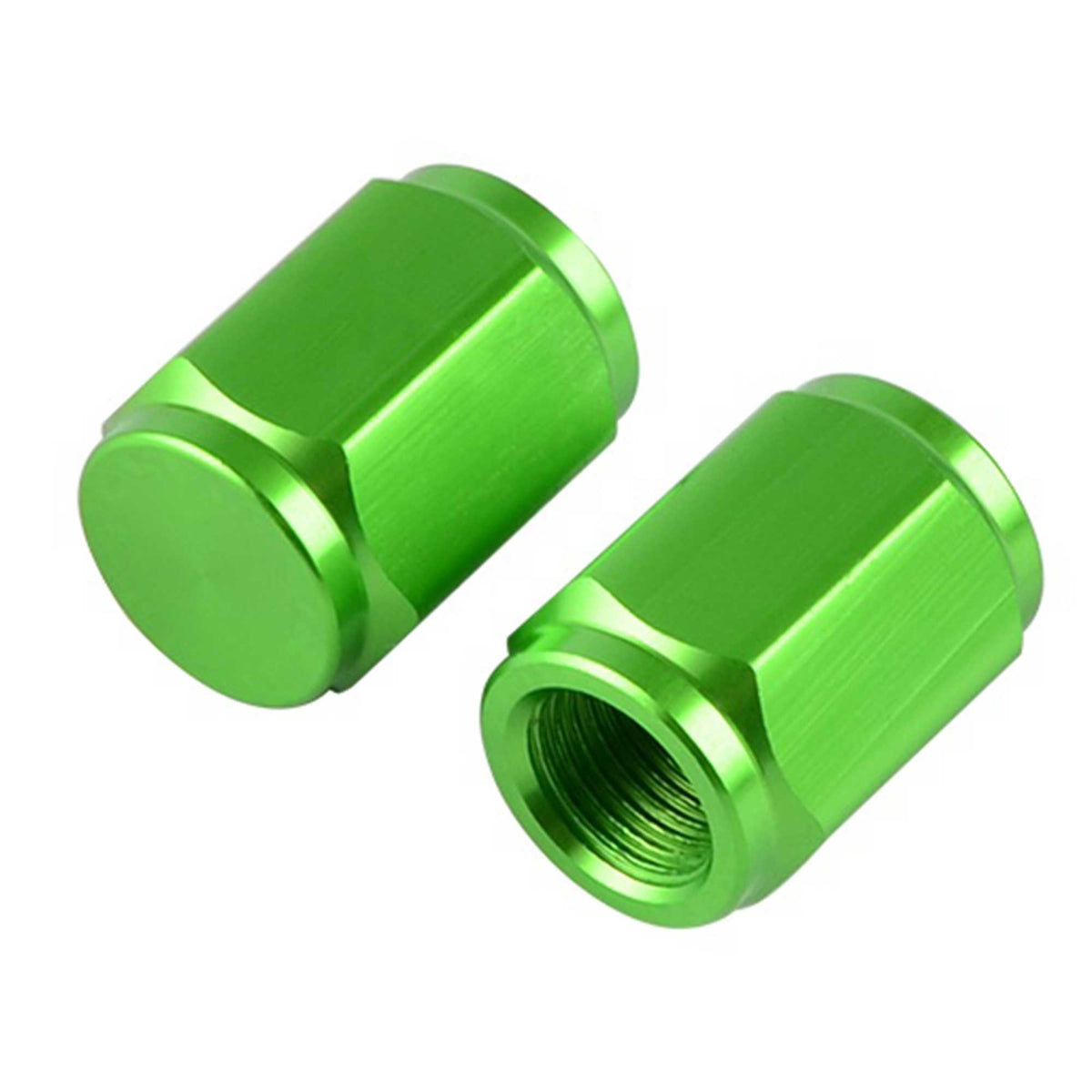 CNC Valve Stem Caps – Red – Rippin Moto